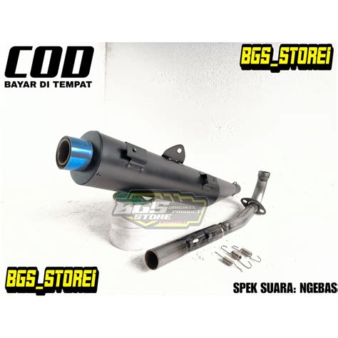 Jual KNALPOT TSUKIGI STANDAR RACING SUPRA FIT SUPRA X 125 KHARISMA
