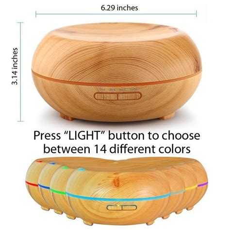 New Modern Zen House Ml Essential Oil Diffuser Ultrasonic