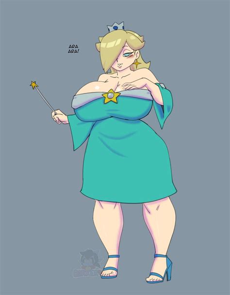 Rule 34 Big Breasts Bubblesstevo Clothed Female Female Only Huge Breasts Mario Series