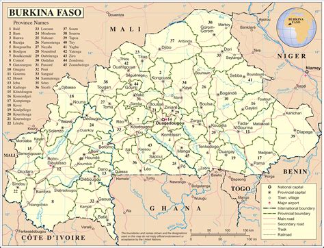 Maps Of Burkina Faso Map Library Maps Of The World