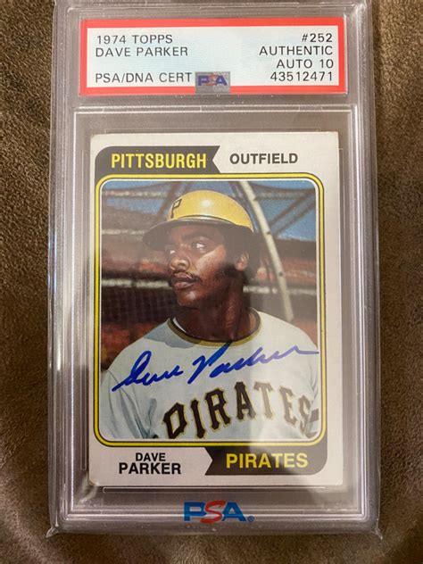 Dave Parker Bgs Topps