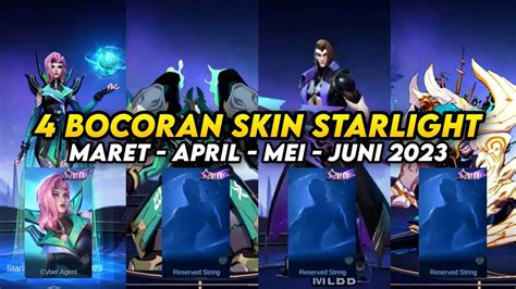 4 BOCORAN SKIN STARLIGHT YANG AKAN DATANG SKIN STARLIGHT MARET