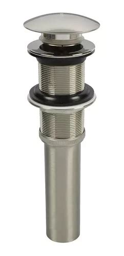 Contra Para Lavabo Sin Rebosadero De 18 X 6 Cm Plata Envío gratis