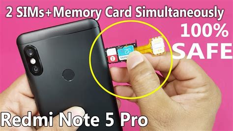 Xiaomi Redmi Note Pro Dual Sim Sd Card Simultaneously How To