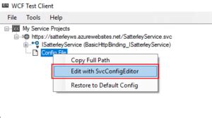 Fixed WCF Test Client Max Size Error