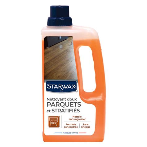 Nettoyant Doux Parquet Stratifié Et Sols Stratifiés Starwax