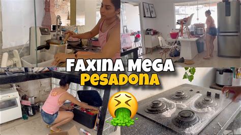 Faxina Mega Pesadona Na Casa Toda Horas De Faxina Cansei Rotina De