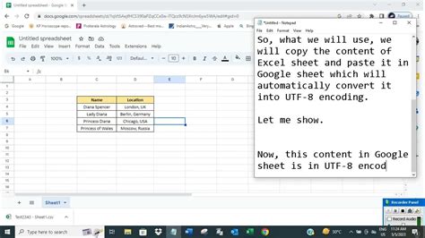 convert excel sheet to csv with utf 8 encoding youtube