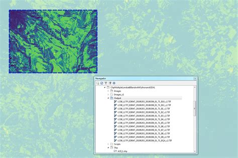 how to clip multiple landsat 8 bands with python and gdal tutorial — hatari labs