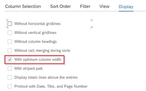 Fiori Element List Report Adjust Column Size Aut SAP Community