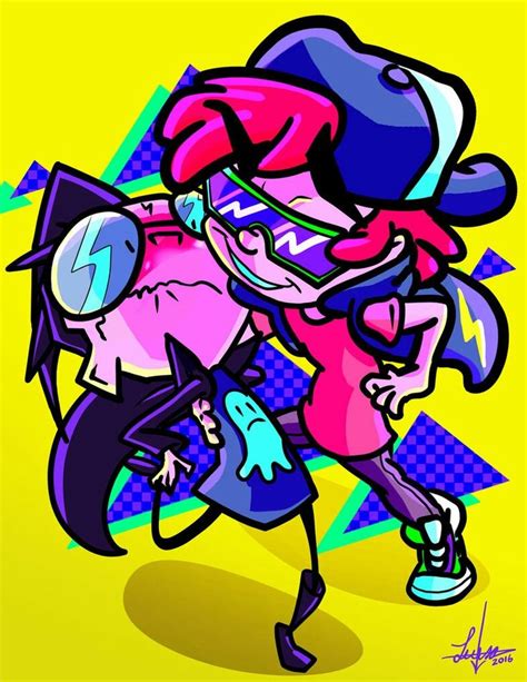 Dippy Fresh X Dib Xd Invader Zim Gravity Falls Fan Art Gravity