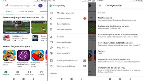 Cómo borrar el historial de búsqueda en Google Play Store