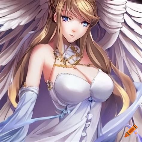 Angelic Anime Woman On Craiyon