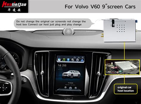 Volvo V60 Apple CarPlay Full Screen Android Auto Wireless Adapter