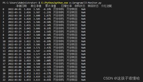 python获取天天基金上的数据 csdn博客
