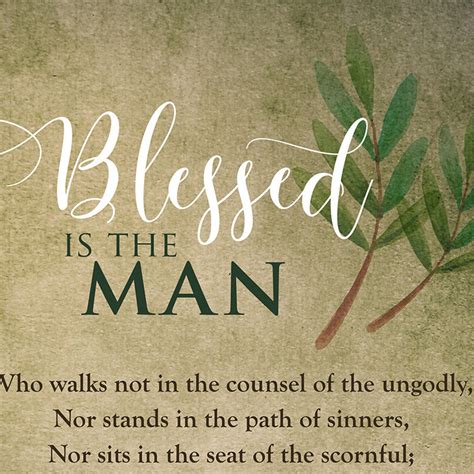 Psalm 1 1 3 Blessed Is The Man Shall Prosper Father S Day Verse Extra