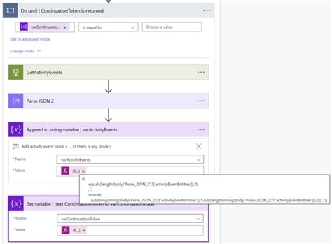 how to use power bi activity events rest api with power automate forward forever