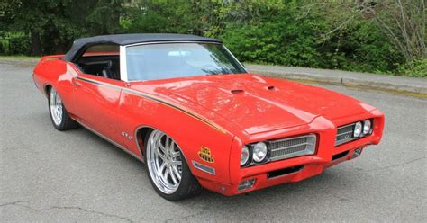 1969 Pontiac GTO Restomod Convertible Judge Tribute Restored
