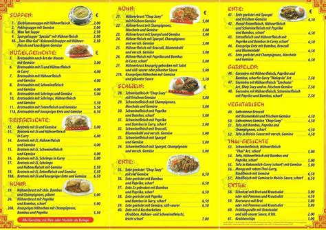 Speisekarte Von Asia Imbiss Pub Bar Schwerin