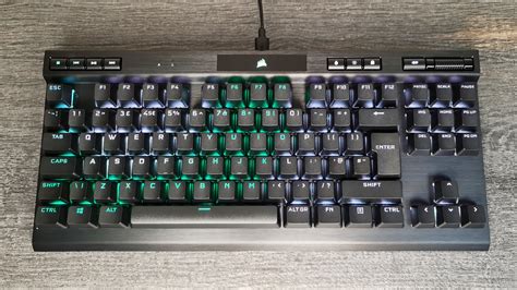 Corsair K Tkl Review The Top Gaming Keyboard Sheds Its Numpad