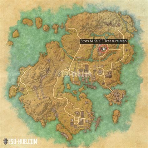 Stros M Kai CE Treasure Map ESO Hub Elder Scrolls Online