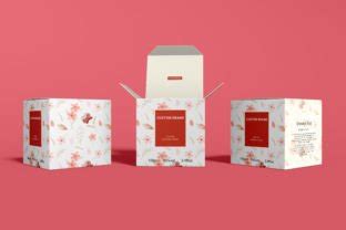 D Packaging Design Luxury Box Template Graphic By Sumonuix Creative