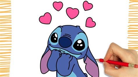 Como Dibujar A STITCH Kawaii I Paso A Paso YouTube