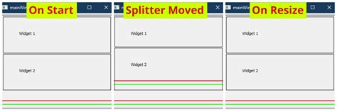 Movement Of Splitter Handle Provides Inconsistent Value To PaintEvent