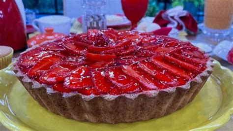 Torta De Morango Simples Ana Maria Braga