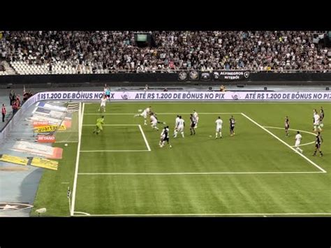 O Gol De Junior Santos Visto Da Arquibancada Botafogo X Am Rica Mg
