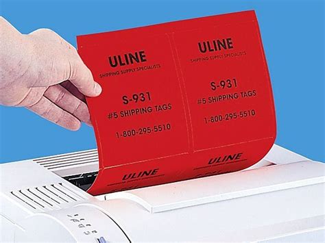 Uline Sticker Templates