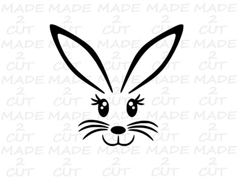 Adorable Easter Bunny SVG Perfect For Crafts And DIY Projects