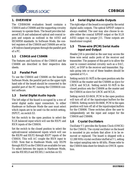 CS8406 CZZR Datasheet Pinout Cirrus Logic AiEMA 59 OFF