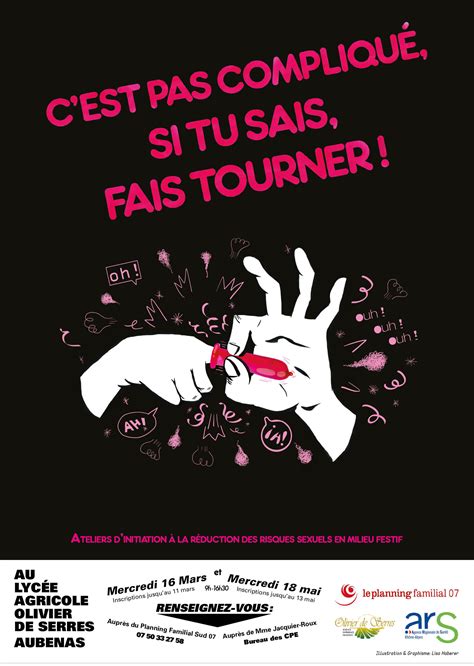Affiches de sensibilisation prévention VIH lisa hab