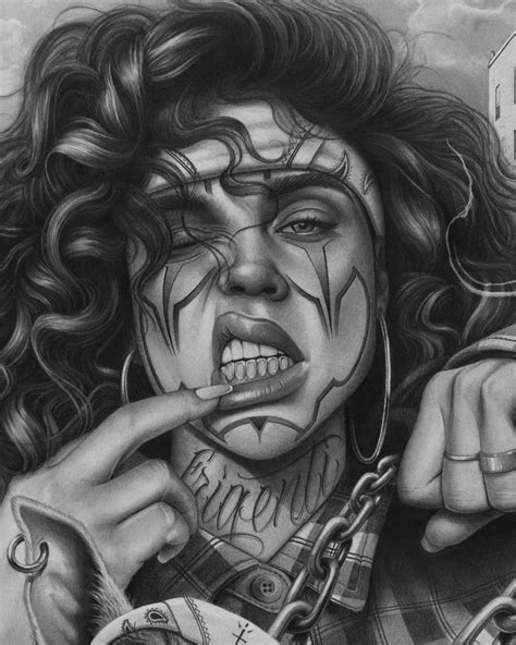 Pin De Oleg Lebed En En Tatuaje Estilo Chicano