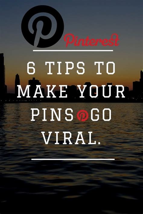 6 Tips To Make Your Pins Go Viral Dollar Beat Store