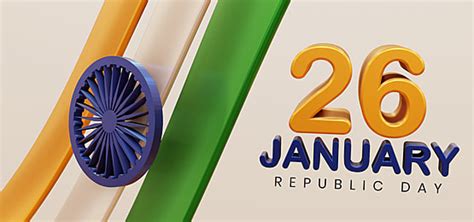 India D Images Hd India Republic Day Celebration D Text Element