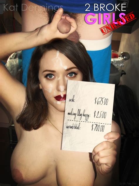 Kat Dennings Nude Showing Her Boobs Pussy Fake