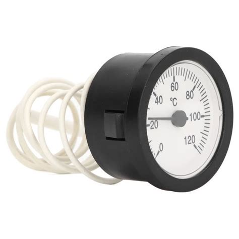 Omabeta Petit Thermomètre Bimétallique Portable avec Tube Précis