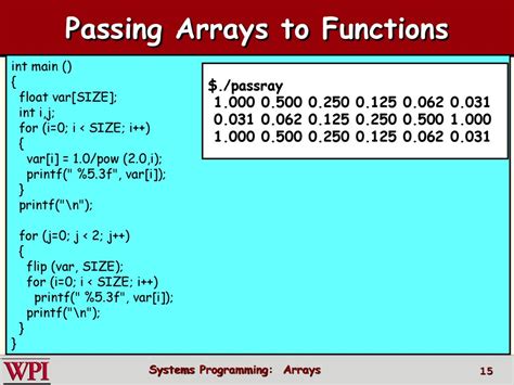 C Arrays Systems Programming Ppt Download