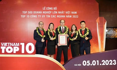 Dai ichi Life Việt Nam xuất sắc trong Top 500 Doanh nghiệp lớn nhất