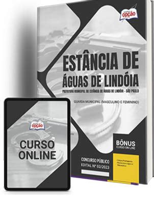 Apostila Prefeitura de Águas de Lindóia Guarda Municipal 2023 2024