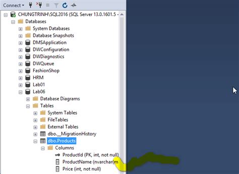 Lab Data Access In Aspnet Mvc Devmaster