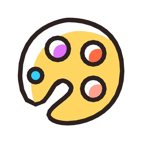 Art Palette Vector Svg Icon Svg Repo