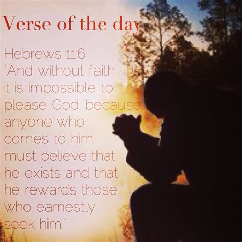 Verse Of The Day Hebrews 11 6 NIV And Without Faith It Is Impossible
