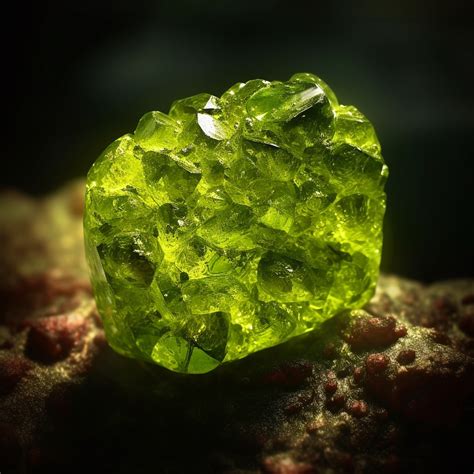Raw Peridot Crystal Meanings