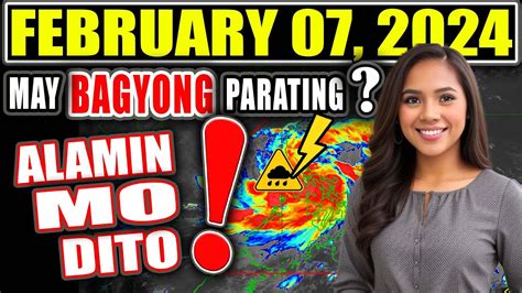 ALAMIN MO DITO MAY BAGYONG PARATING LATEST UPDATE SA LAGAY NG