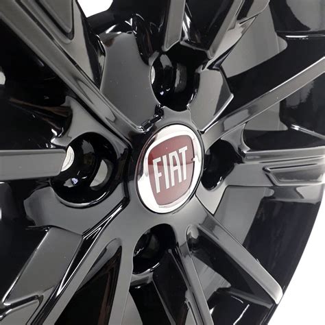 Jogo De Rodas Fiat Cronos Aro X X S Black