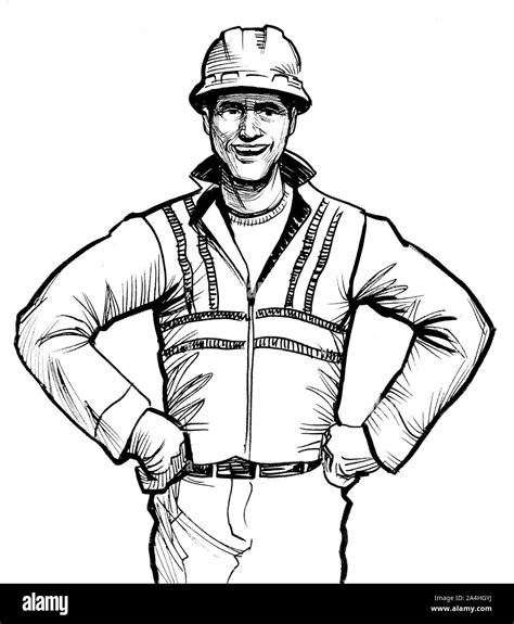 Discover 81 Worker Sketch Super Hot Seven Edu Vn