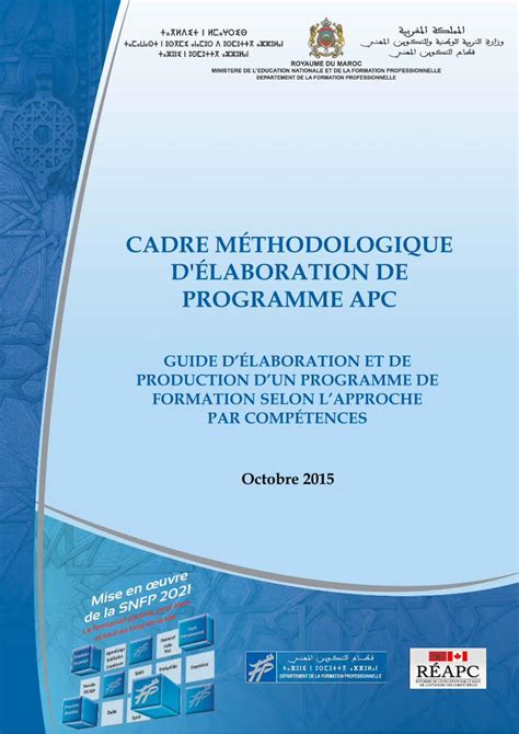 PDF CADRE MÉTHODOLOGIQUE D ÉLABORATION DE Suivi de la révision du